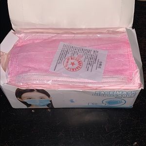 Accessories | Pink Face Mask | Poshmark